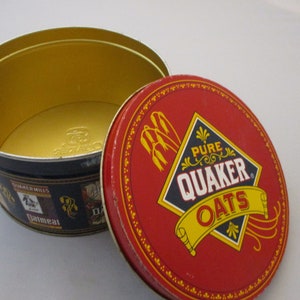 Quaker Oats Limited Edition Round Cannister From 1983, Collectible ...