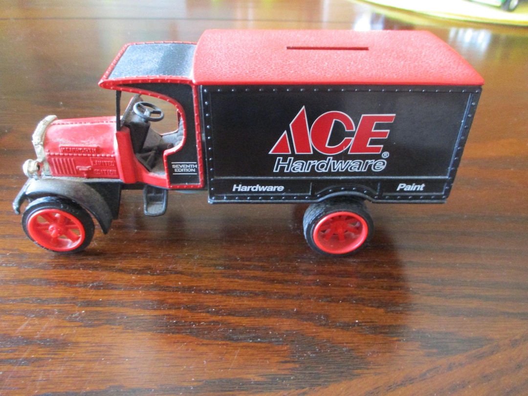 Vintage 1913 Diecast Model Ace Hardware Delivery Truck Bank-7th Edition ...