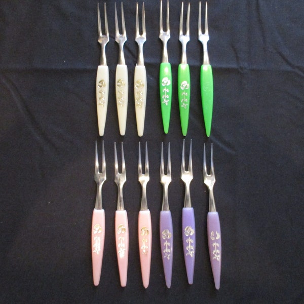 Appetizer Forks - Etsy