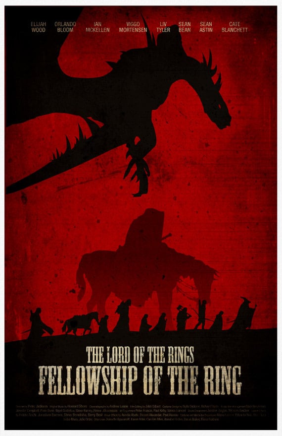 Fellowship Of The Ring Movie Poster