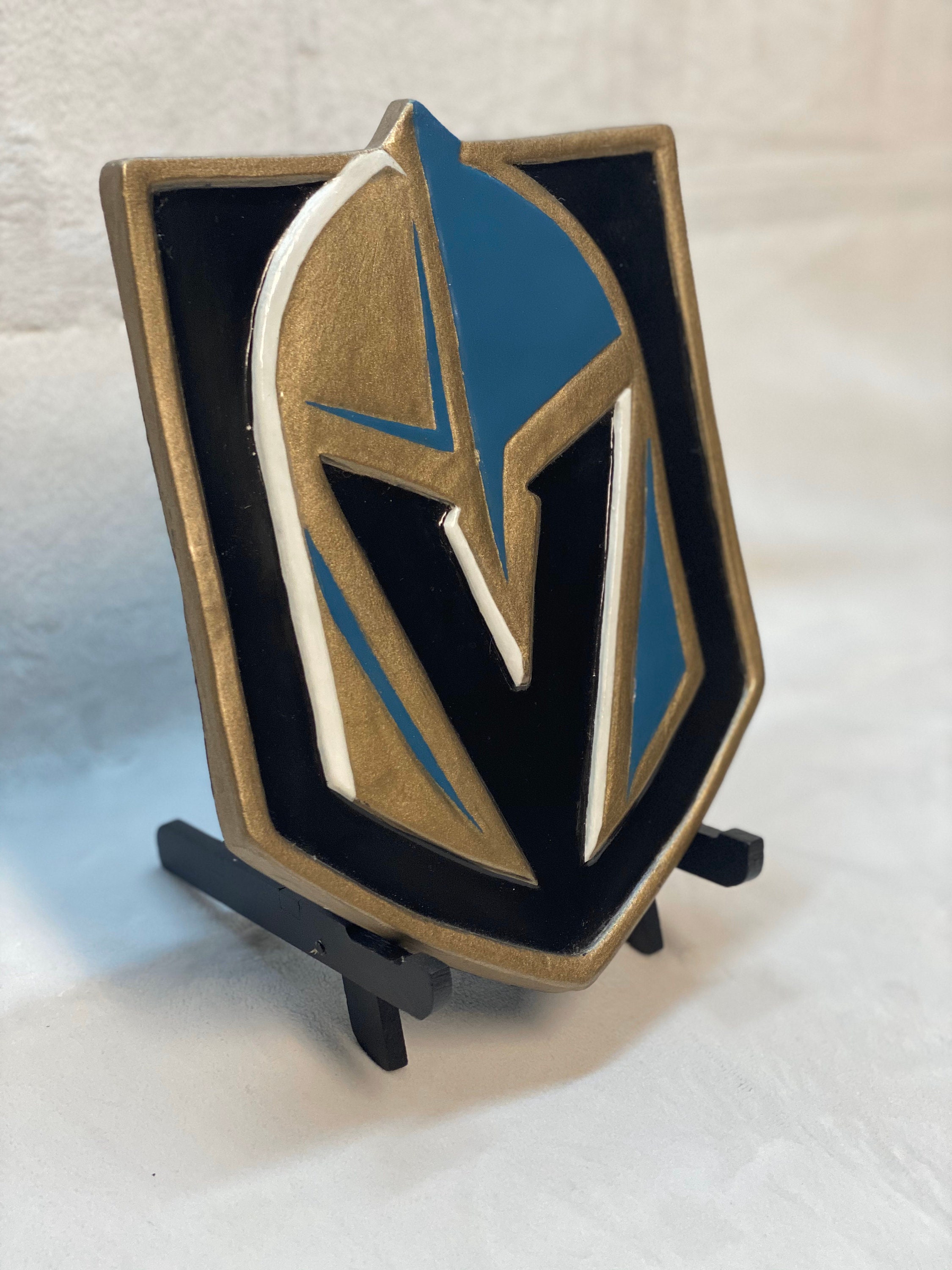 Handmade Vegas Golden Knights Shield - Etsy