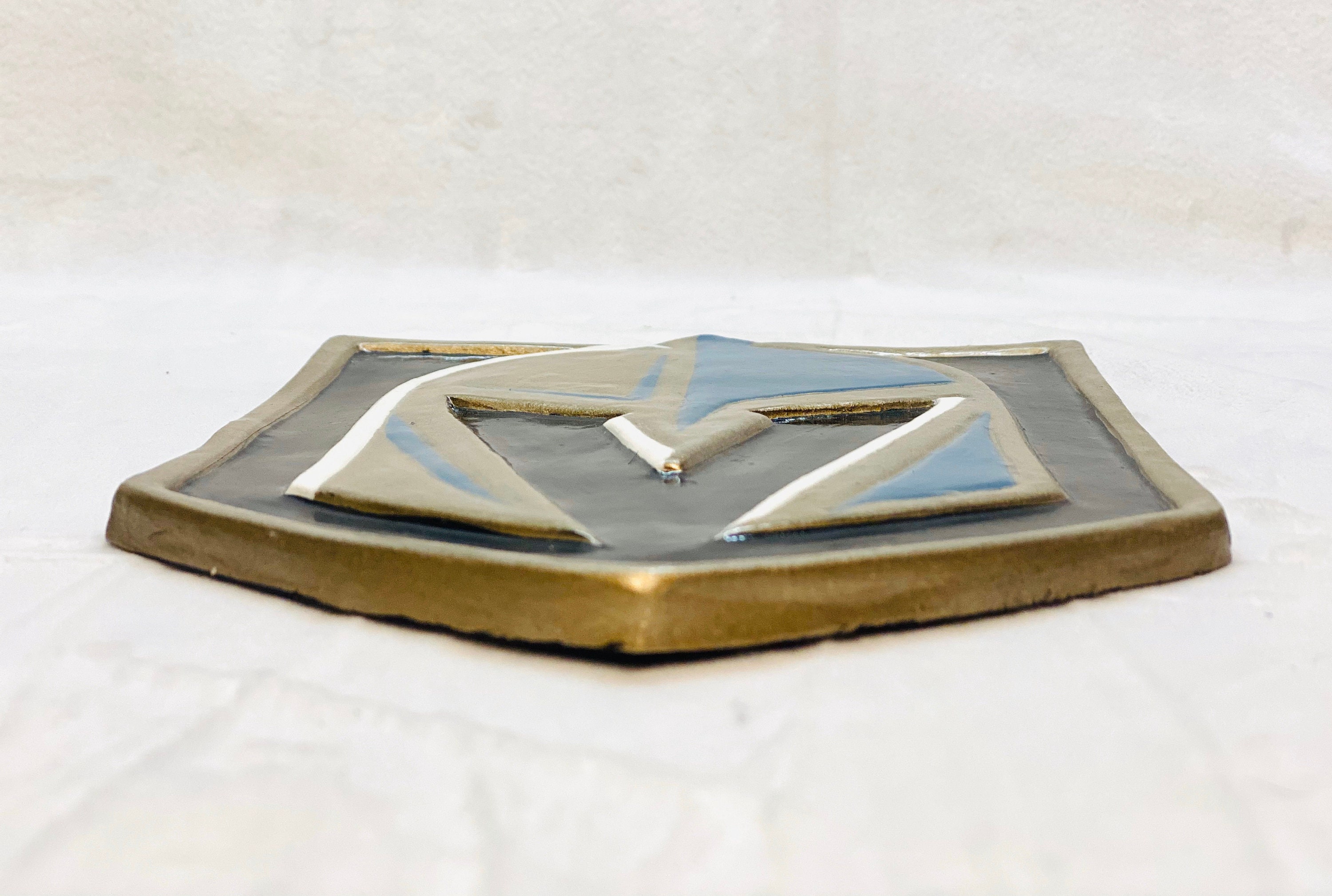 Handmade Vegas Golden Knights Shield - Etsy