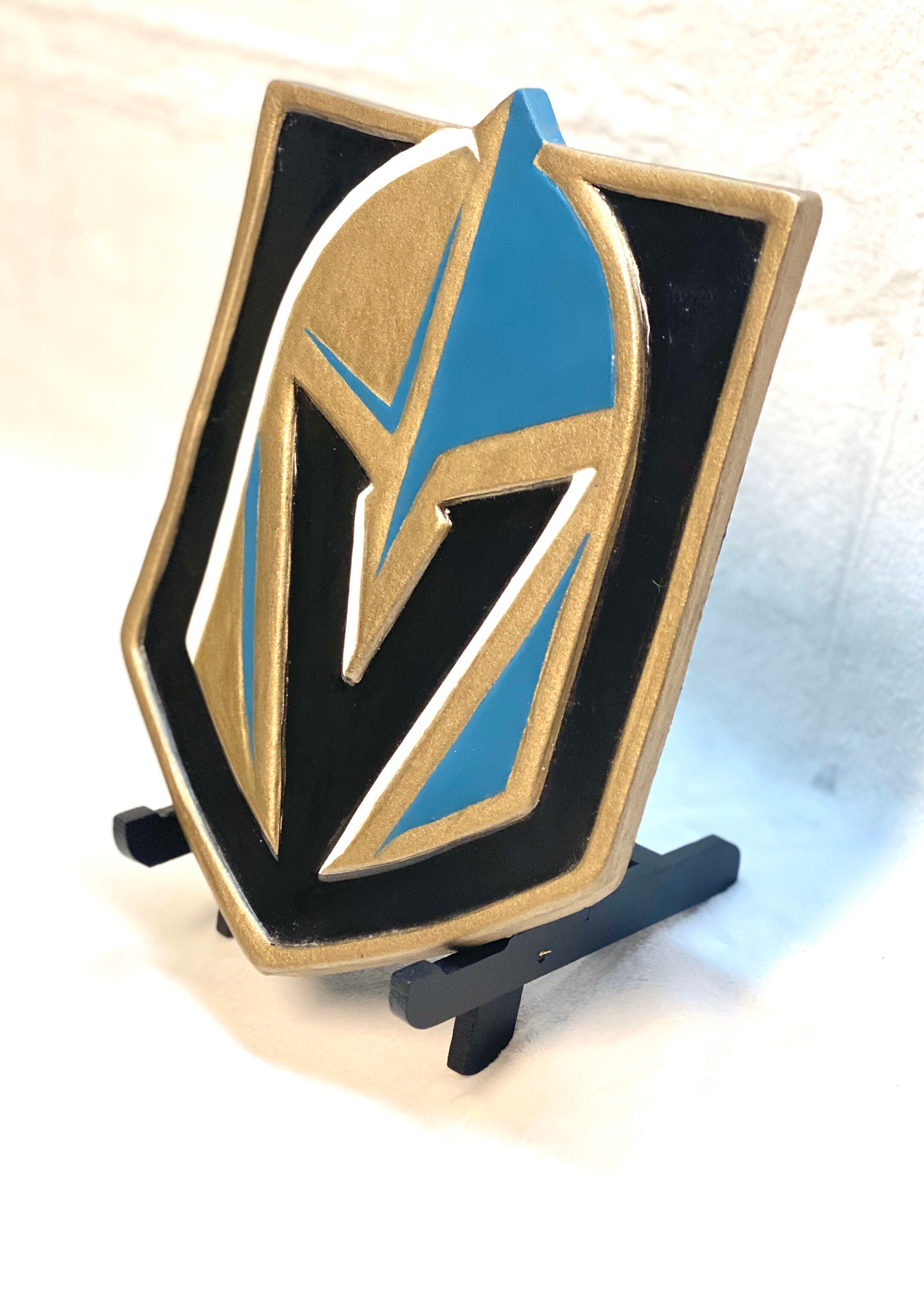 Handmade Vegas Golden Knights Shield - Etsy