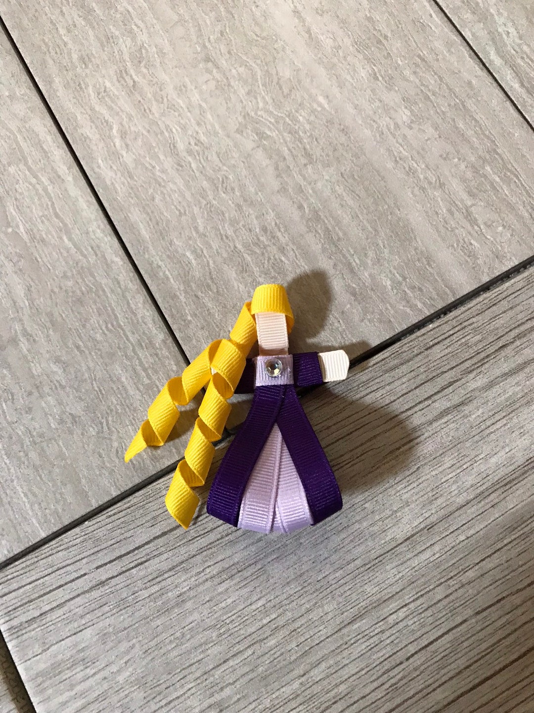 Rapunzel Inspired Princess Ribbon Sculpture Hair Clip - Etsy