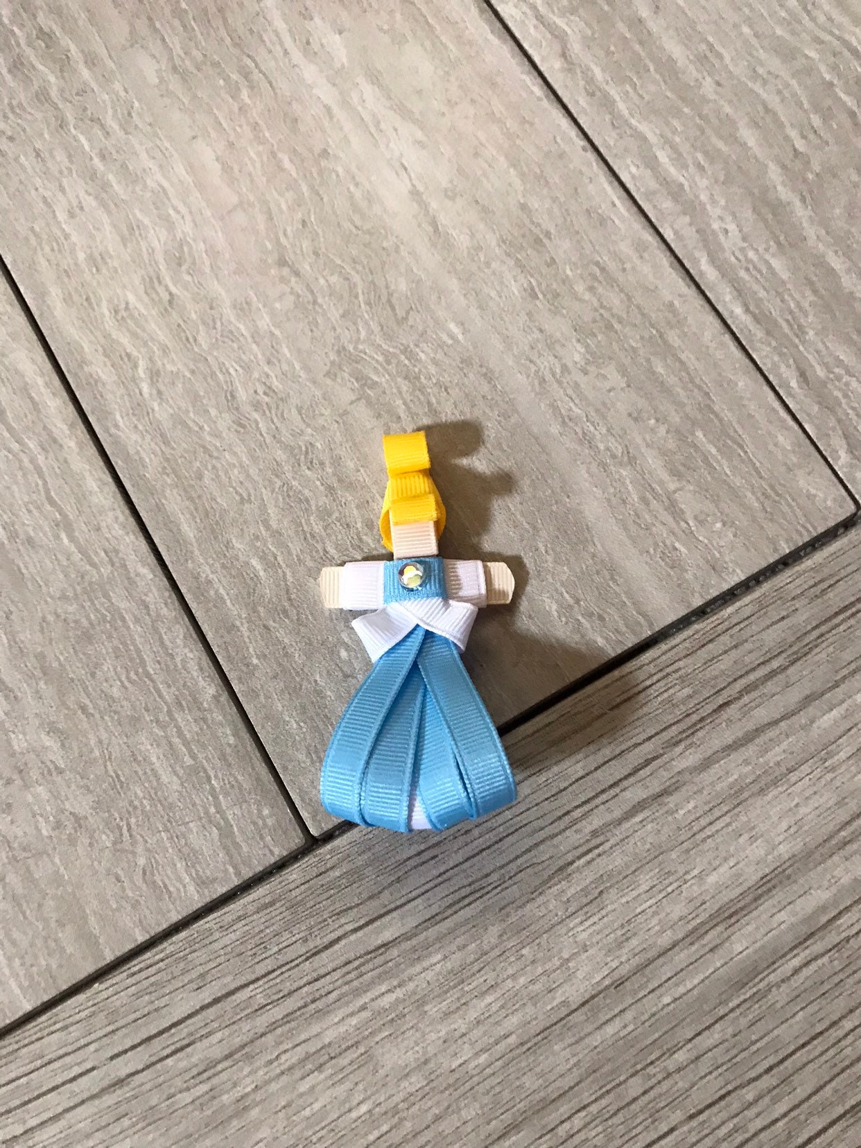 Cinderella Inspired Princess Ribbon Sculpture Hair Clip - Etsy