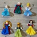 Princess Inspired Ribbon Sculpture Hair Clip Set - Etsy