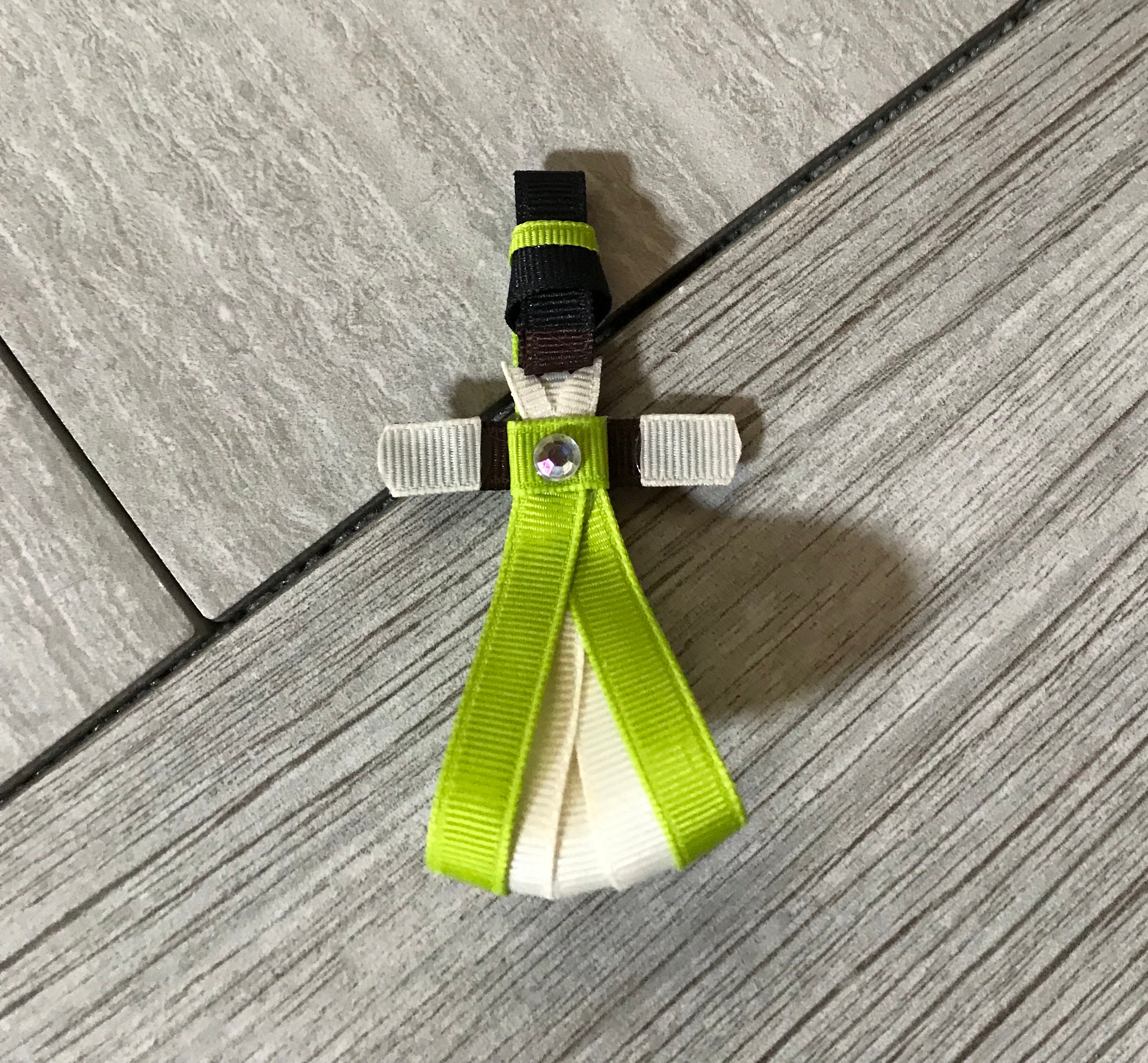 Tiana Inspired Princess Ribbon Sculpture Hair Clip - Etsy