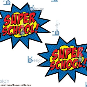 Super Teacher Signs • Super Teacher, Super Staff, Super School • 1/4 ...