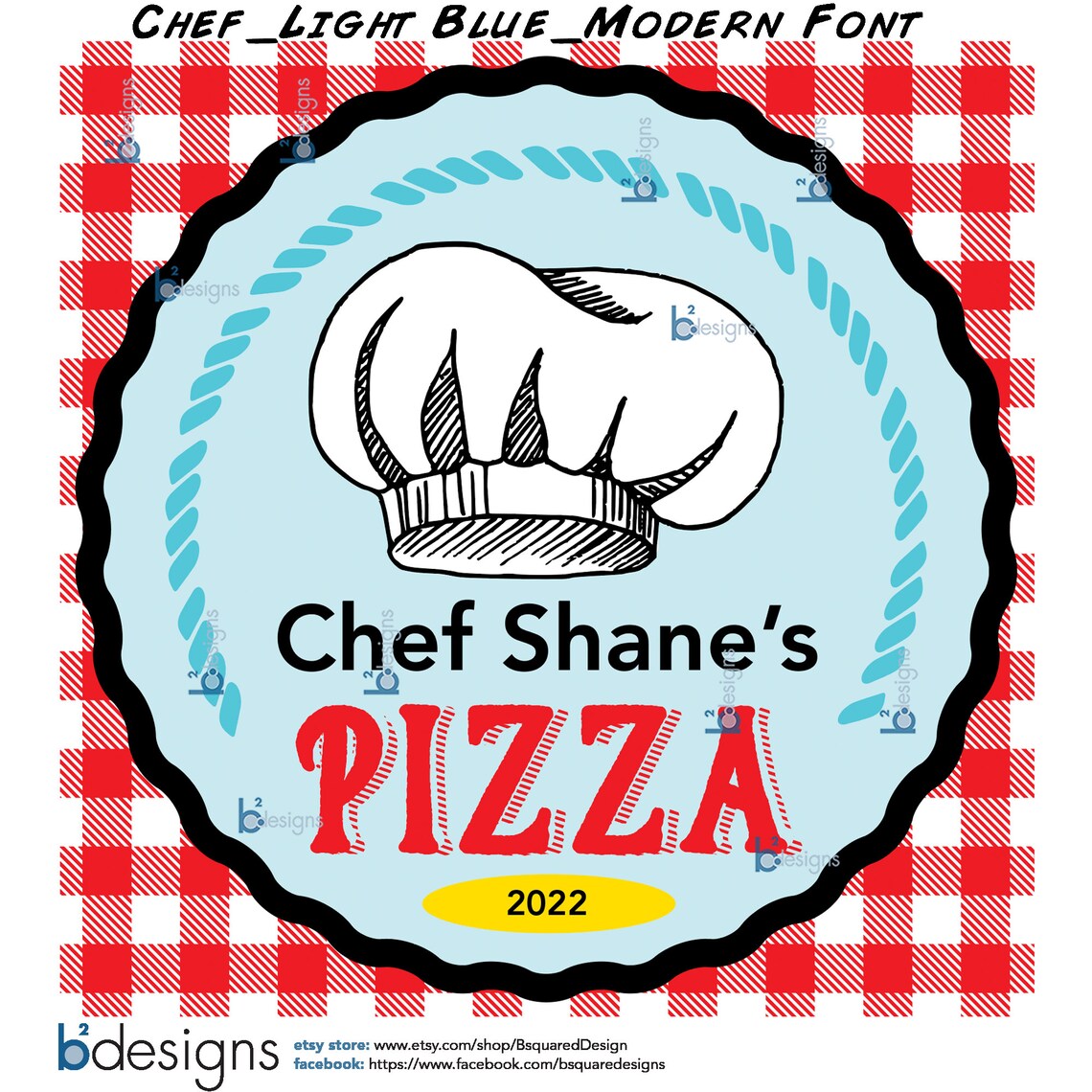 Pizza Box Sticker Only 8 X 8 PRINTED - Etsy