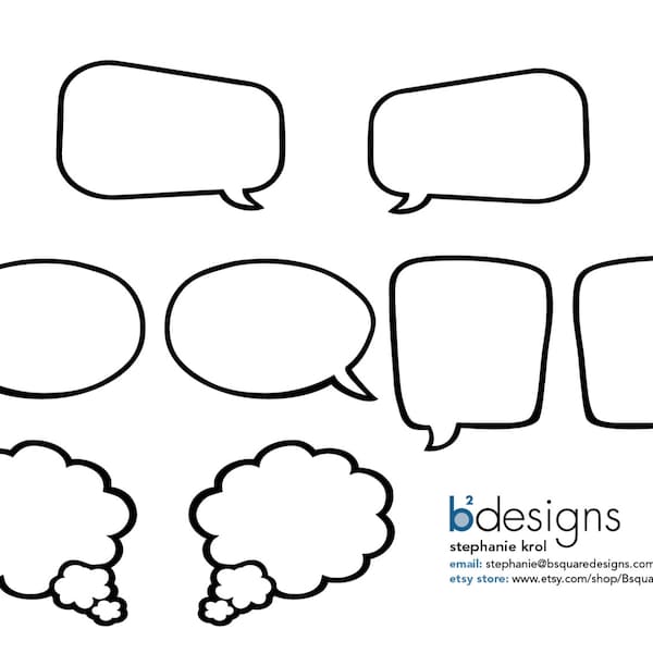 Speech Bubble Prop - Etsy