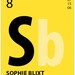 Periodic Table Banner • Happy Birthday Name • Science Birthday Banner ...