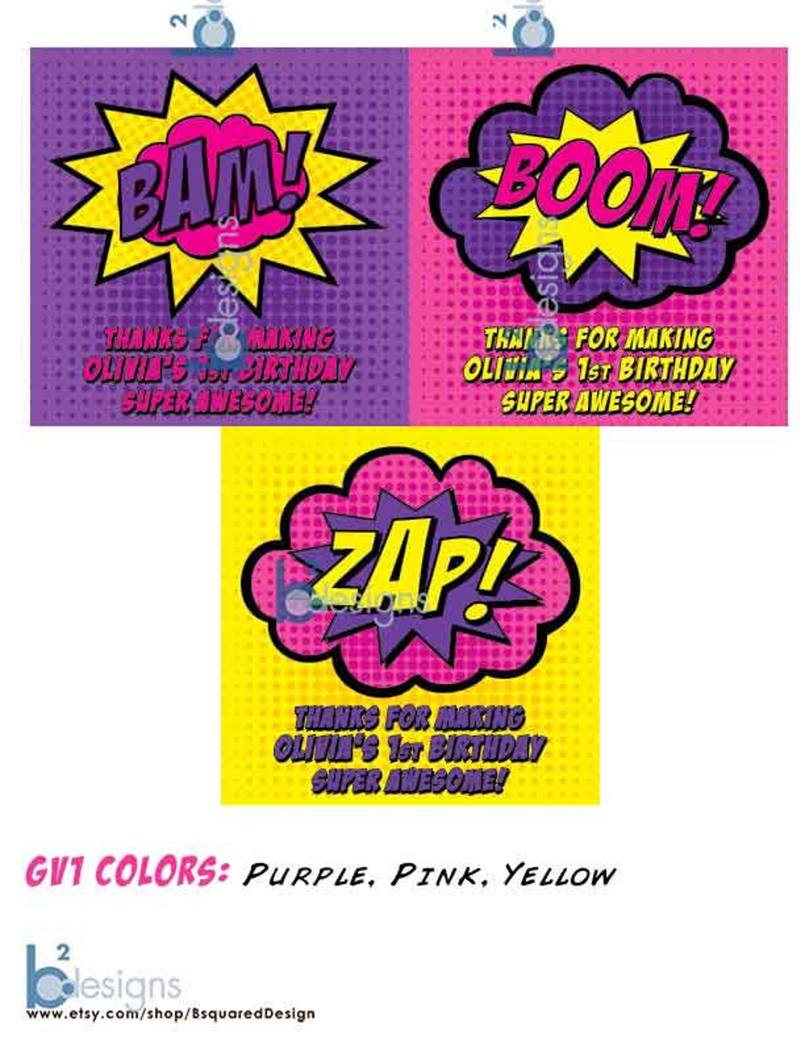 Superhero Gift Boxes - Etsy