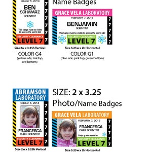 Scientist Badge • Option 1 • PRINTABLE - Etsy