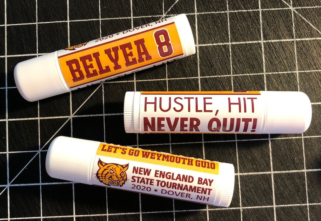 Chapstick Labels • Customizable • Labels Only • Printed - Etsy
