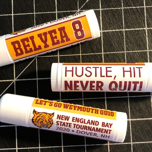 Chapstick Labels - Etsy
