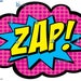 Superhero Party Signs • Boom, Pow, Zap, Bam, Pop • 11 X 17 • GV2 Color ...