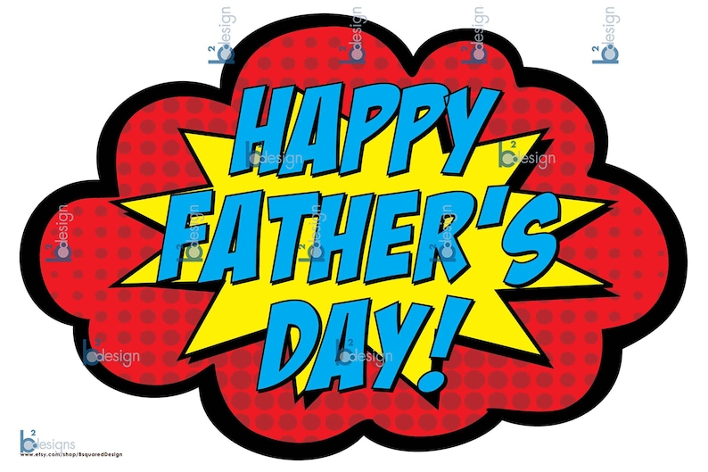 Super Dad Signs • 36 X 48 Inches • INSTANT DOWNLOAD - Etsy
