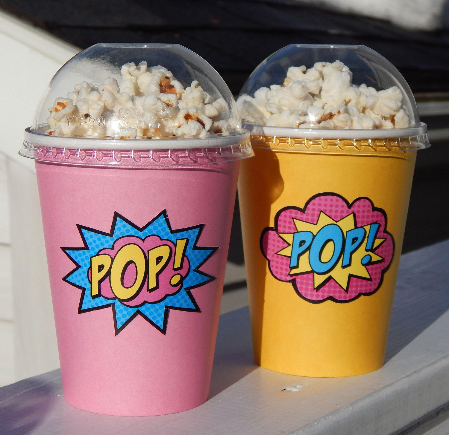 POP Stickers • Superhero Symbol Stickers • PRINTED - Etsy