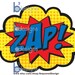 Superhero Party Signs • Boom, Pow, Zap, Bam, Pop • 8.5 X 11 • DB Color ...