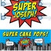 Cake Push Pops • Box Sticker and Sign • Printed - Etsy