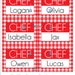 Chef Hat Stickers With Names Printable - Etsy