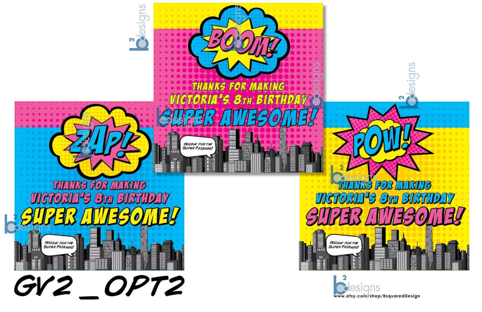 Superhero Gift Boxes - Etsy