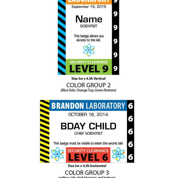 Scientist Badge - Etsy