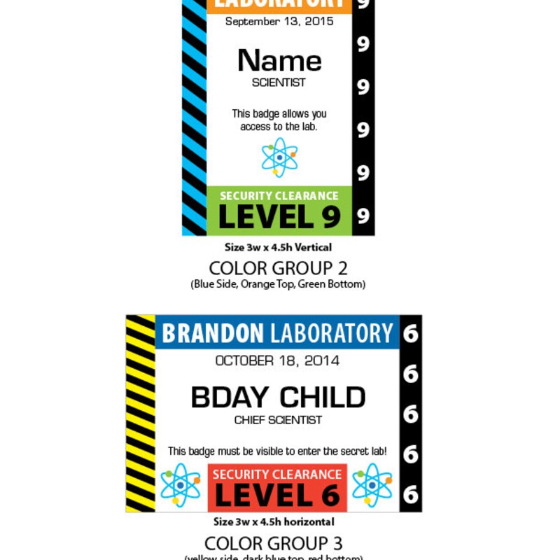 Scientist Badge - Etsy