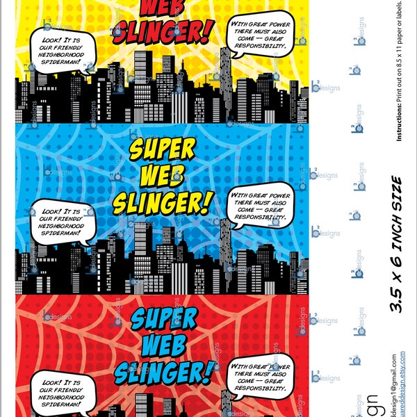 Silly String Spiderman - Etsy