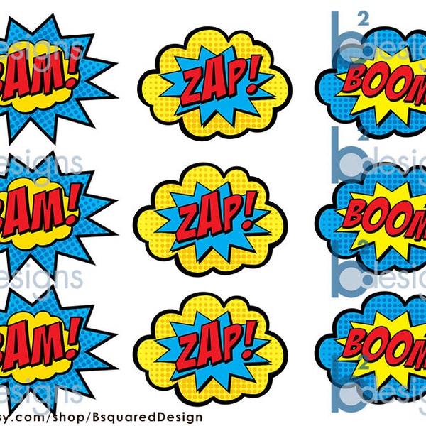 Bam Pow - Etsy