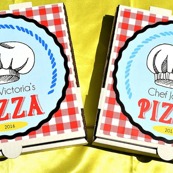Pizza Box Sticker - Etsy