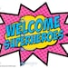 Welcome Superheroes Sign 11x17 DB INSTANT DOWNLOAD - Etsy