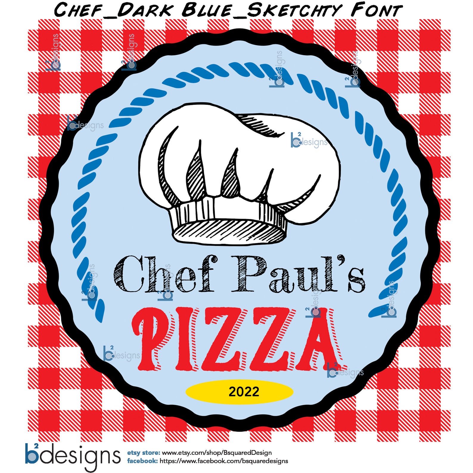 Pizza Box Sticker Only 8 X 8 PRINTED - Etsy