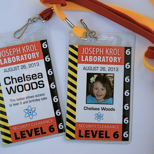 Scientist Badge Option 3 PRINTED and ASSEMBLED - Etsy