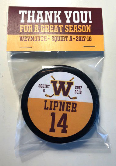 Hockey Puck Stickers Stickers Only PRINTED - Etsy