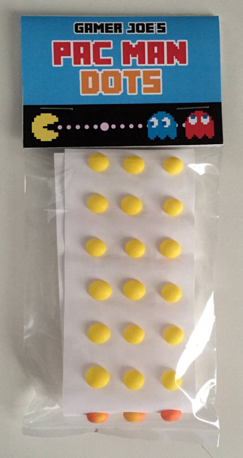 Gamer / Arcade / Video Candy Labels • Bags and Labels • Printed - Etsy