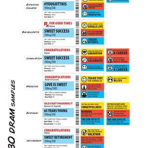 Pharmacy Bottle Labels • Prescription Labels • Printable - Etsy