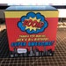 Superhero Gift Boxes - Etsy