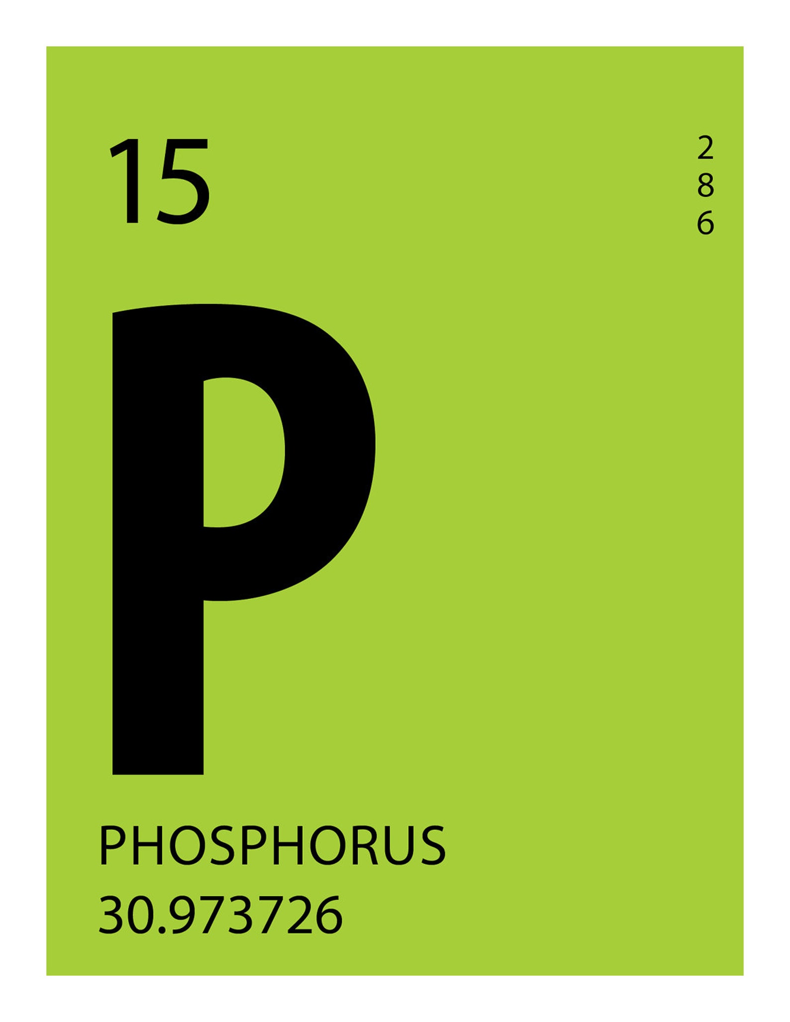 Periodic Table Banner Happy Birthday Banner 8.5 x 11 | Etsy