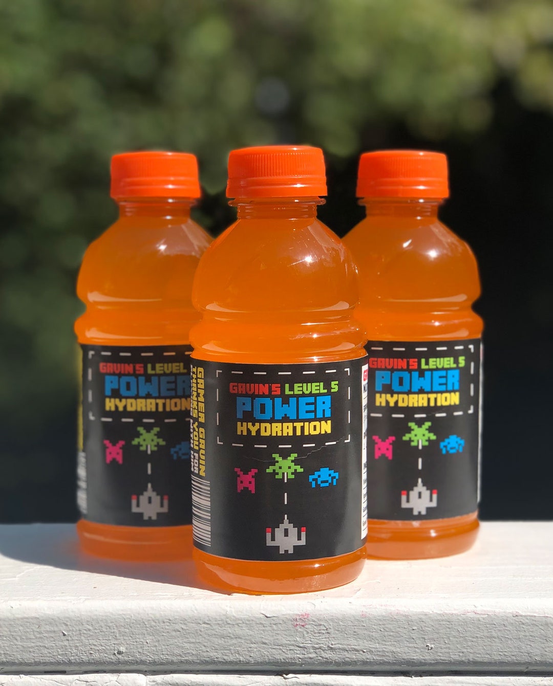 Personalized Gamer Gatorade Label: 12oz Bottle, Birthday Party - Etsy