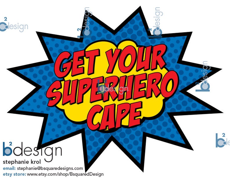 Custom Superhero Signs • 8" X 10" • Printable - Etsy