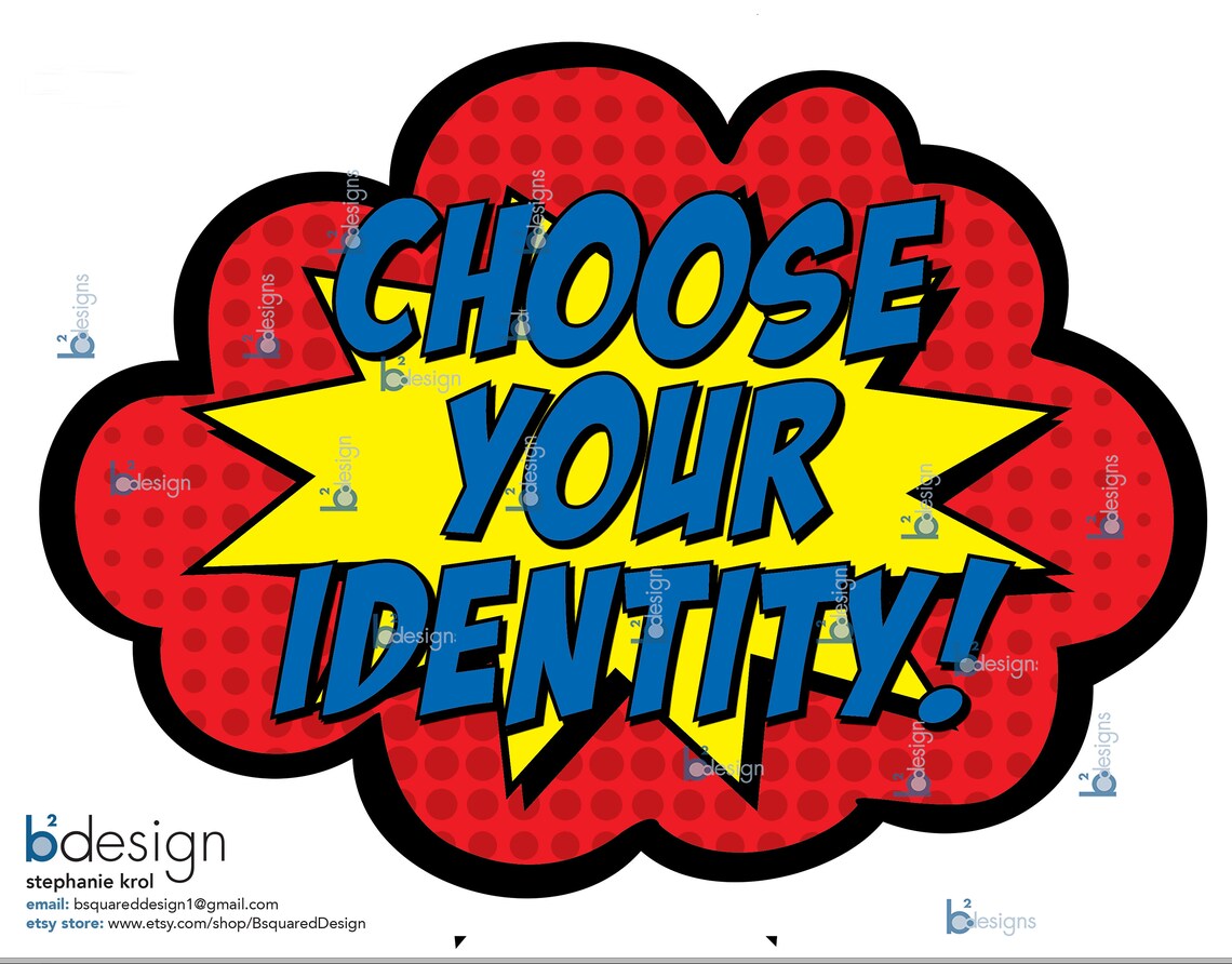 Superhero Signs 8 X 10 Custom Text PRINTED - Etsy