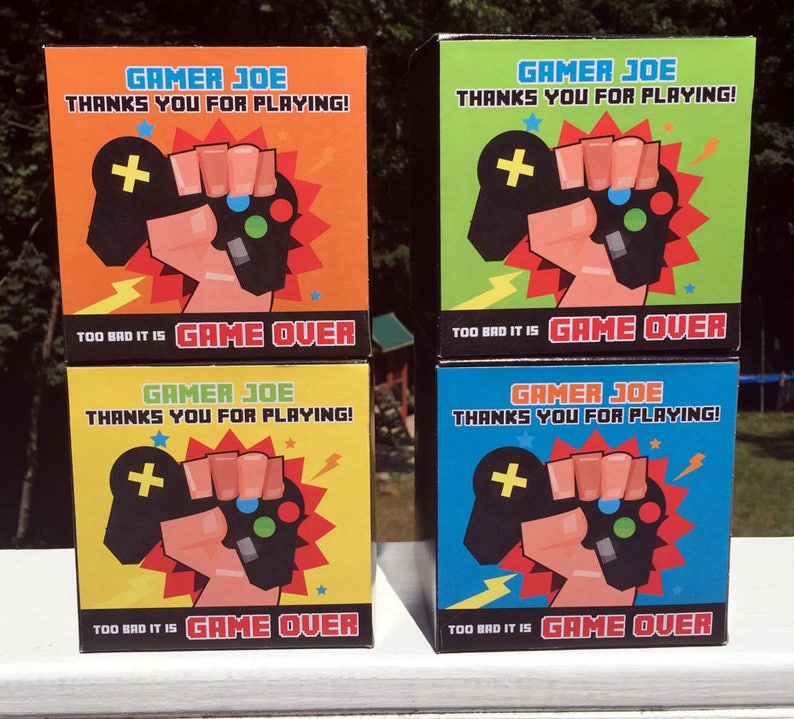 Gamer / Arcade / Video Gift Boxes - Etsy