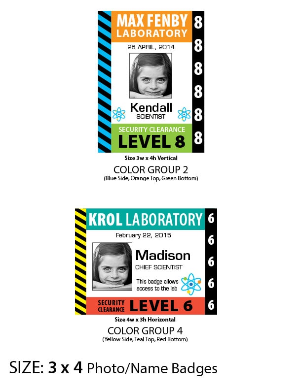 Scientist Badge Option 1 PRINTABLE - Etsy