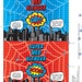 Superhero Party String Labels • 5.25" X 6.75" • PC • INSTANT DOWNLOAD ...