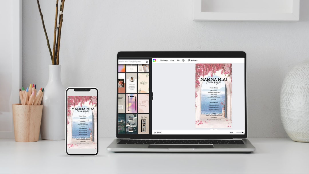 Mamma Mia Party Invitation, Mamma Mia Dinner Party Invite, Mamma Mia ...