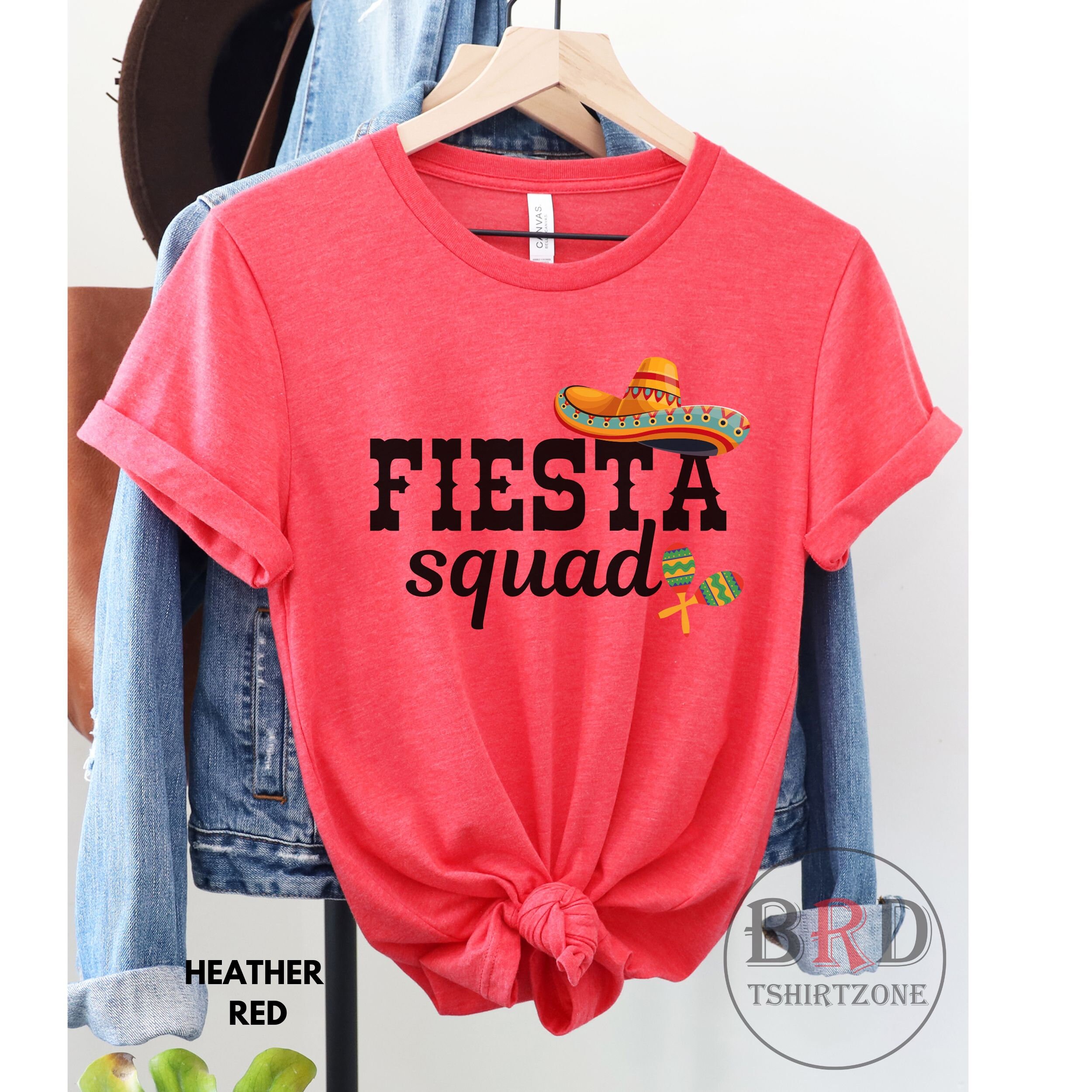Fiesta Squad Shirt, Mexican Fiesta Shirt, Fiesta Themed Party, Fiesta T ...