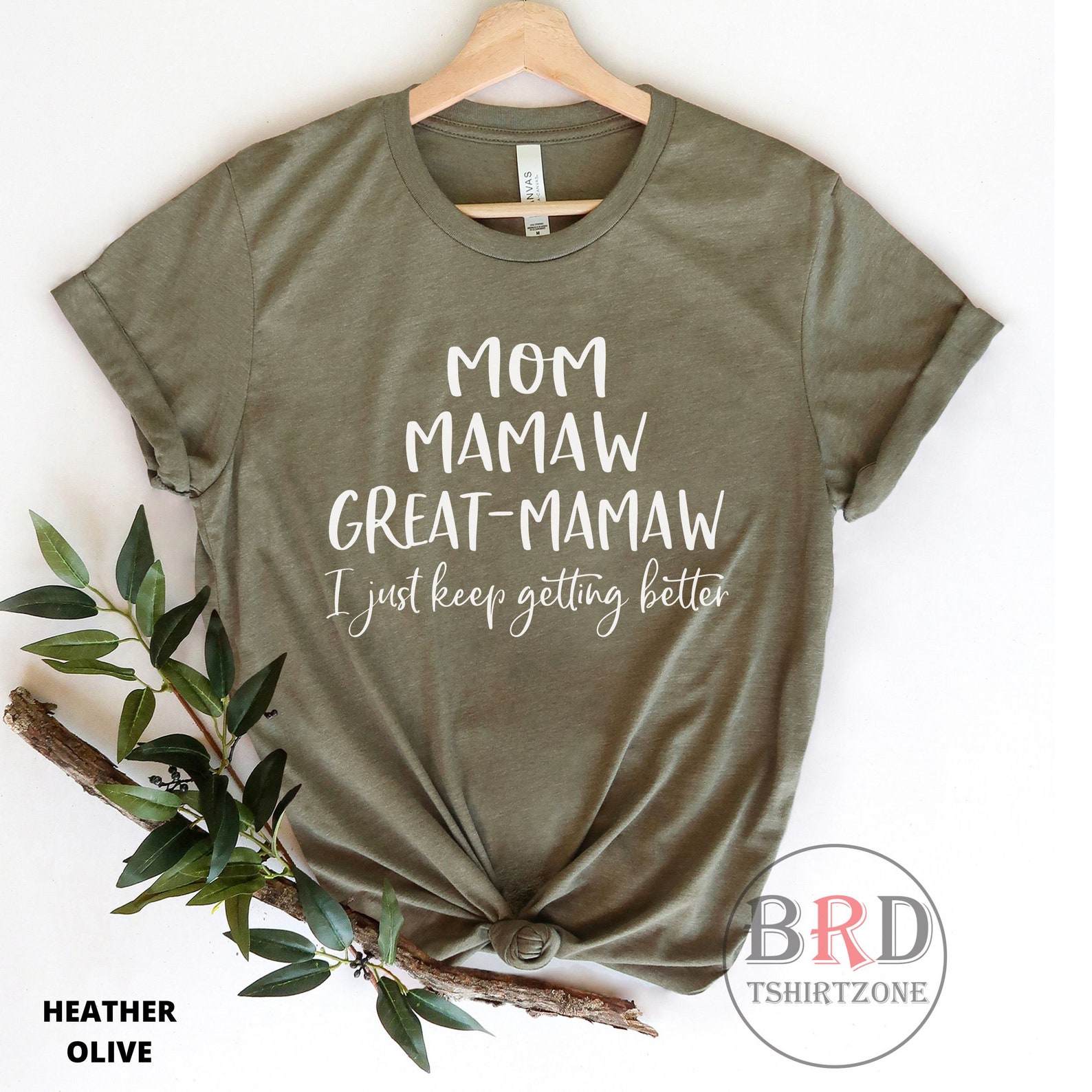 Gift for Mamaw Mamaw Shirt Gift for Great Grandma Pregnancy - Etsy