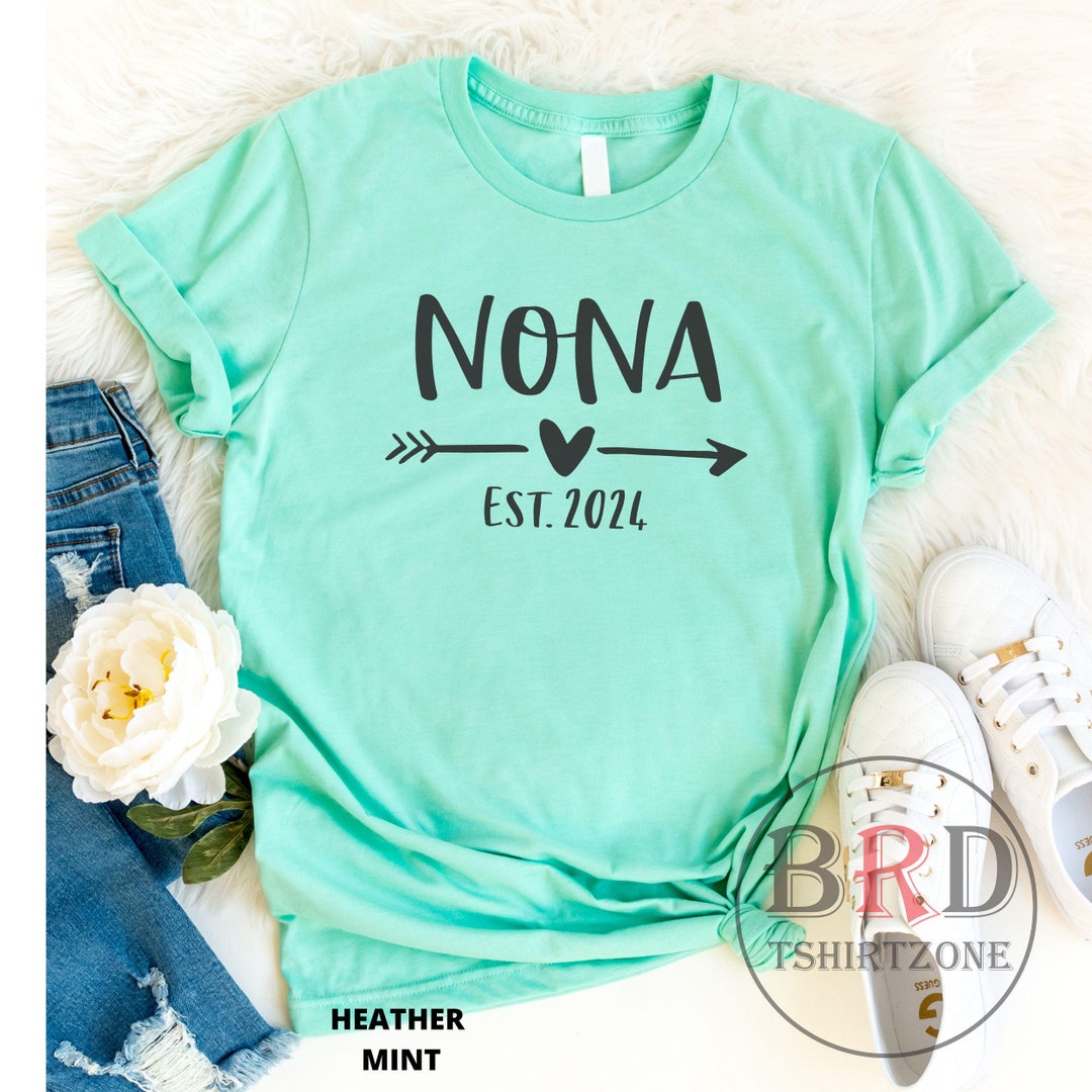 Nona Est 2024, Pregnancy Announcement, Gift for Nona, Baby Reveal, New ...