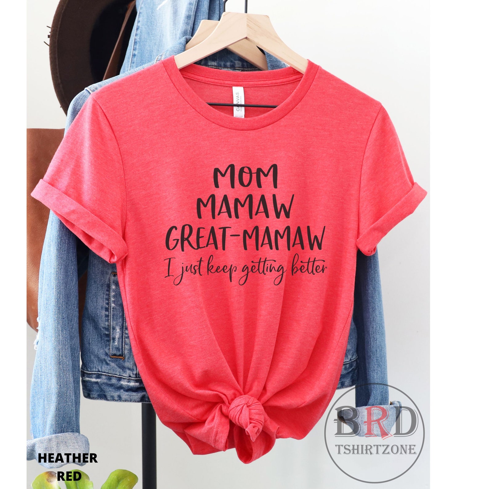 Gift for Mamaw Mamaw Shirt Gift for Great Grandma Pregnancy - Etsy
